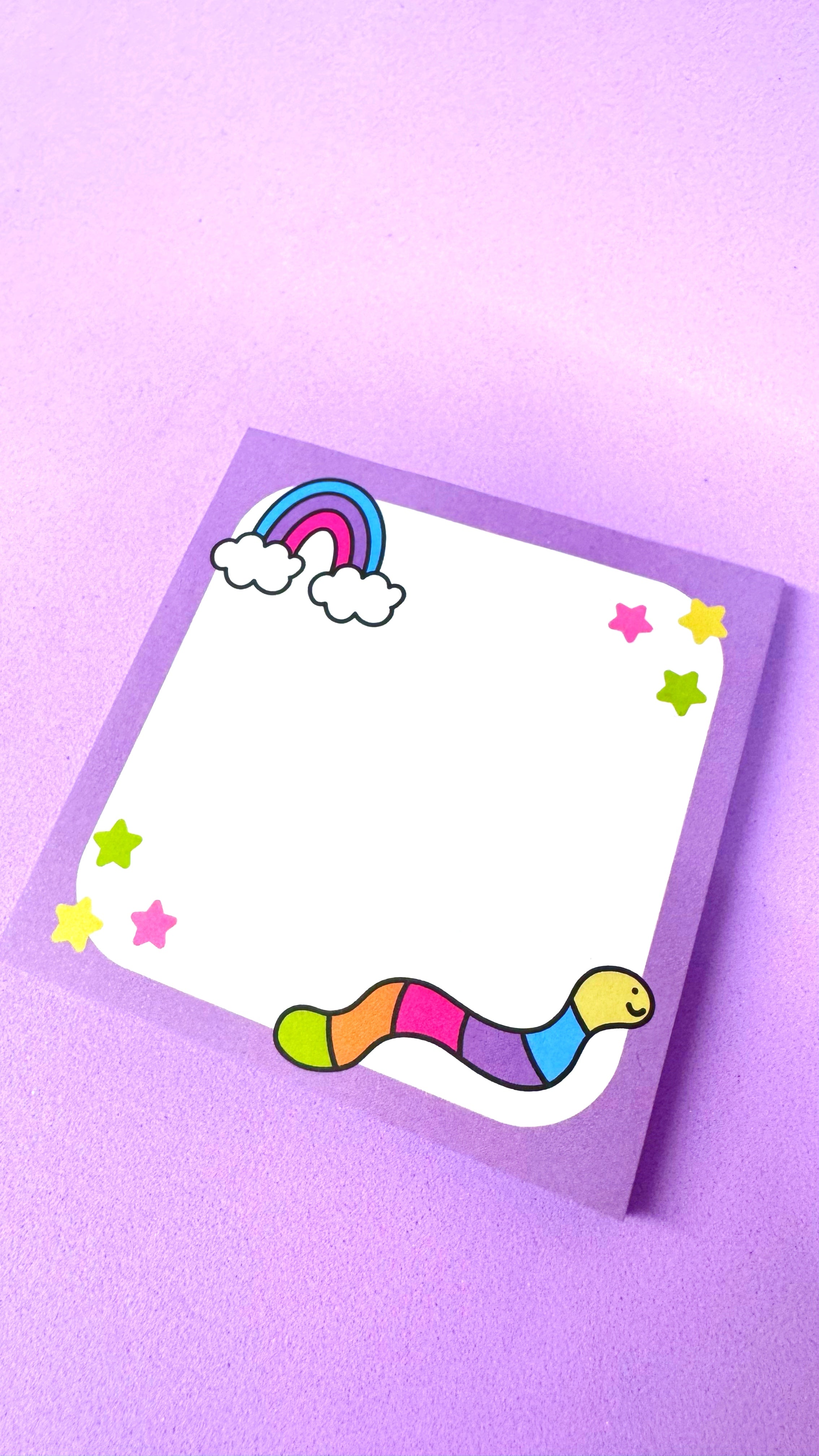 Rainbow Sticky Note Pad – Dorkface