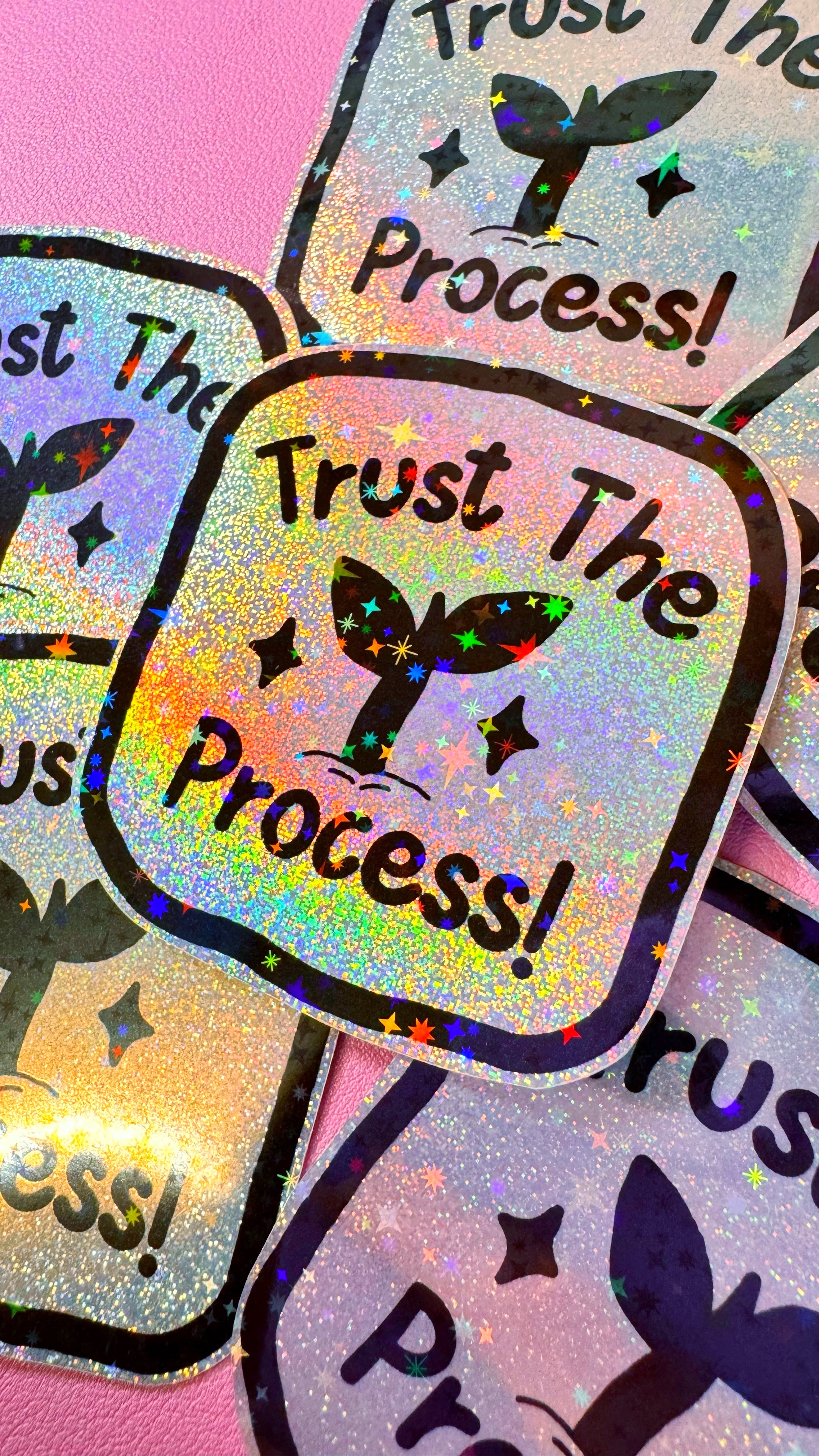 Trust The Process Sticker – Dorkface